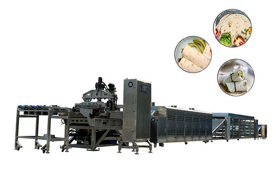 304 Stainless Steel ISO tortilla making production line Lavash ...
