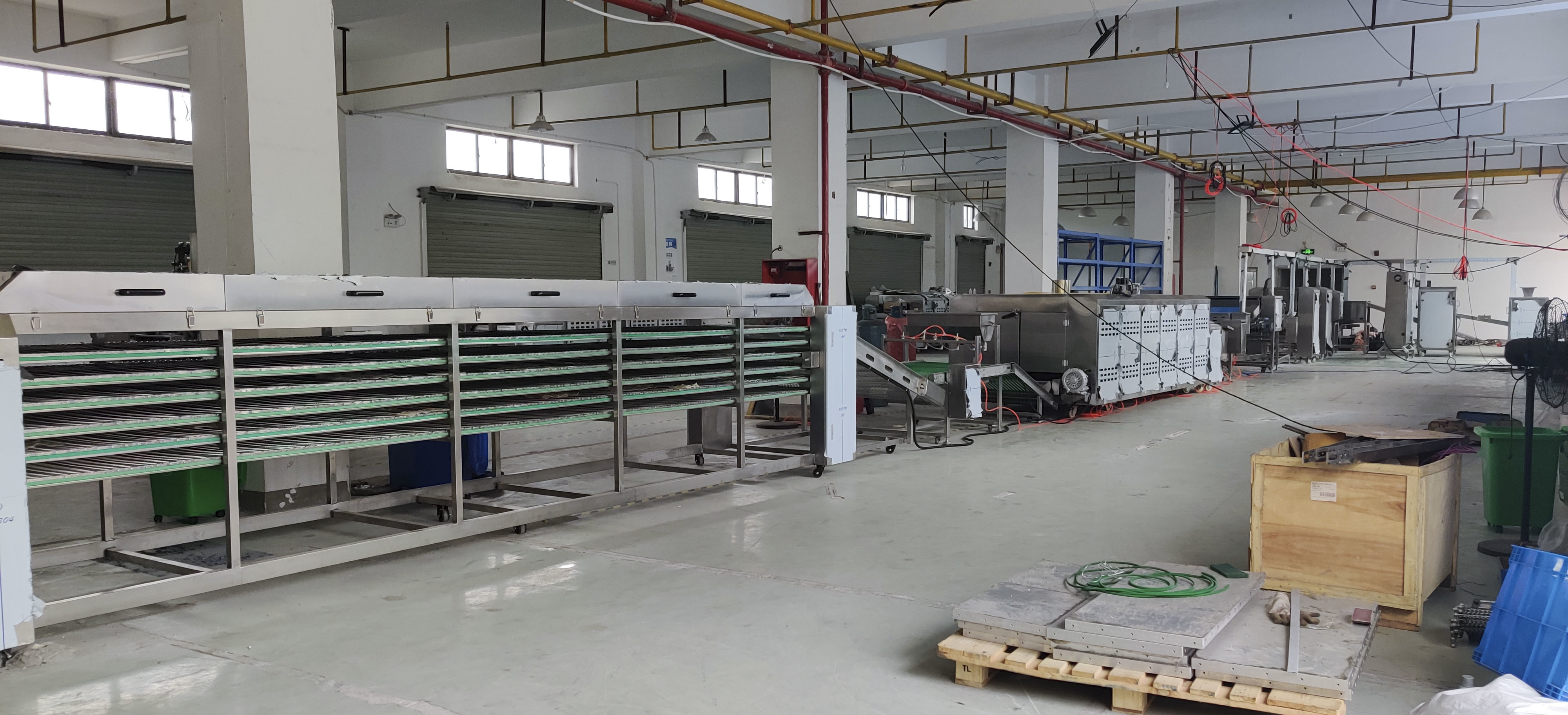 ISO 3600pcs/h Tortilla Production Line , 55kw Flour Mexican Tortilla ...