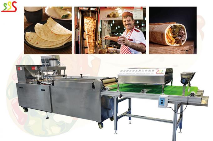 800pcs/h Small Size Intellectualization Taco Maker Machine